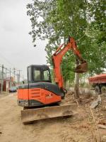 China Used Hitachi ZX75-US Excavator 7.5 Ton Mini Digger Construction Machine Ready Work for sale