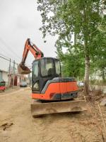 China Used Hitachi ZX75-US Excavator 7.5 Ton Mini Digger Construction Machine Ready Work for sale