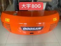 China Custom Excavator Glass Engine Cover Heavy Duty Quality Replacement Part for sale