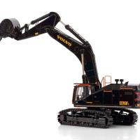 China EC950F WSI 1/50 Alloy Excavator Die-Cast Model Black Diamond Limited Edition Collectible for sale
