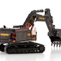 China EC950F WSI 1/50 Alloy Excavator Die-Cast Model Black Diamond Limited Edition Collectible for sale