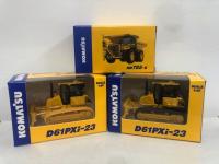 China Komatsu D61PXI-23 1/87 Alloy Crawler Dozer Die-Cast Mining Model Collectible for sale