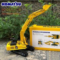 China Komatsu PC460LC-8 1/50 Alloy Excavator Model Hydraulic Breaker Collectible for sale