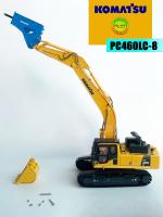 China Komatsu PC460LC-8 1/50 Alloy Excavator Model Hydraulic Breaker Collectible for sale
