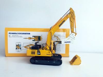 China Komatsu PC460LC-8 1/50 Diecast Alloy Excavator Model with Hydraulic Breaker Collectible for sale