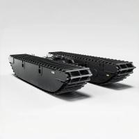 China Heavy Duty Amphibious Excavator Pontoon Undercarriage PC75 PC80 Excavator Parts for sale