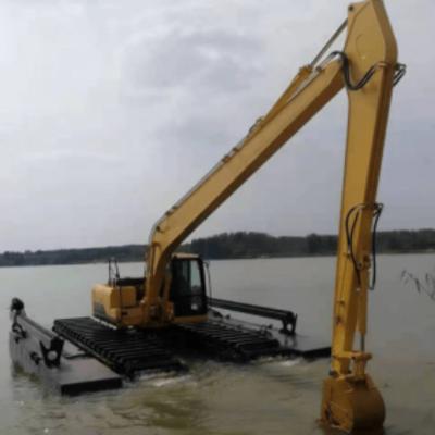 China Custom Amphibious Undercarriage Pontoon for Excavators Wetlands Swamp Heavy Duty System for sale