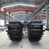 China Amphibious Excavator Pontoon Undercarriage Durable Aluminum Alloy Track System for sale