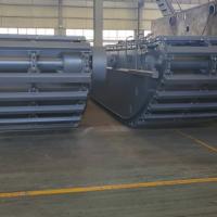 China Premium Amphibious Excavator Pontoon Footwall Floating Base Durable Construction Part for sale