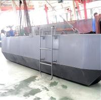 China Premium Amphibious Excavator Pontoon Footwall Floating Base Durable Construction Part for sale