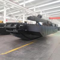 China High Performance Amphibious Excavator Undercarriage Floating Pontoon Digger Base Hot Sale for sale