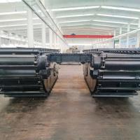 China High Performance 30 Ton Amphibious Excavator Swamp Buggy Floating Pontoon for sale