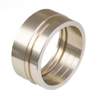 China C86300 CuZn25Al5 Solid Bronze Bushing 9642218 Excavator Bucket Sleeve Bearing for sale