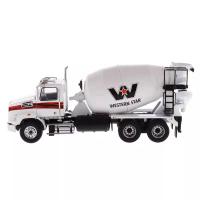 China DM Western Star Mixer Truck 1/50 Diecast Cement Transport Model Vehicle Collectible for sale