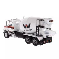 China DM Western Star Mixer Truck 1/50 Diecast Cement Transport Model Vehicle Collectible for sale