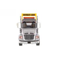China DM International HX620 Tri-Axle American Flatbed Truck Model 1/50 Scale Diecast Collectible 71011 for sale