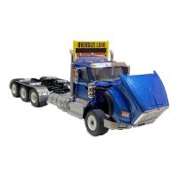 China DM 1/50 International HX620 Tri-Axle Semi Truck Model 71010 Diecast Collectible for sale