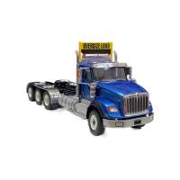 China DM International HX620 Tri-Axle American Flatbed Truck 1/50 Scale Model 71009 for sale