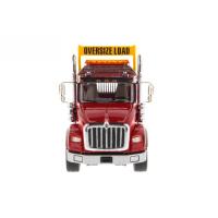 China DM INTERNATIONAL HX620 Tri-Axle American Flatbed Truck 1/50 Scale Model 71008 for sale