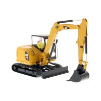 China Diecast Masters Hydraulic Excavator Model with Tools Alloy Construction Vehicle 1/32 Scale 85239C for sale