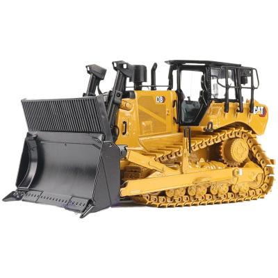 China Heavy Duty D8 Dozer Bulldozer with Scraper Attachment 1/50 Scale Diecast Alloy Model 85758 for sale