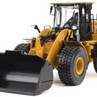 China DM 1/50 Scale Wheel Loader Model 85770 Diecast Alloy Shovel Truck Miniature for sale
