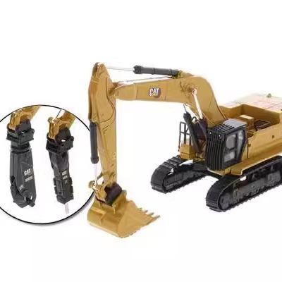 China DM 1/87 Scale Heavy Excavator Demolition Hammer Grapple Attachment Set Model 85688 for sale