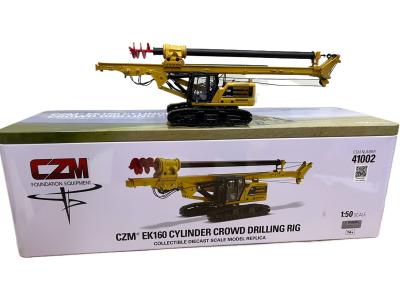 China DM41002 1/50 CZM Kelly-Drilling Rig EK160 Rotary Drilling Piling Machine Model for sale