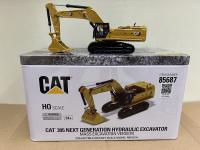 China DM 1/87 Scale Heavy Excavator Construction Vehicle Diecast Model 85687 Collectible for sale