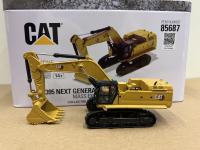 China DM 1/87 Scale Heavy Excavator Construction Vehicle Diecast Model 85687 Collectible for sale