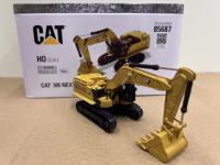 China DM 1/87 Scale Heavy Excavator Construction Vehicle Diecast Model 85687 Collectible for sale