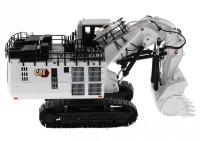 China DM85653 Limited White Mining Excavator Diecast Engineering Vehicle CCM Model 1/87 Scale for sale