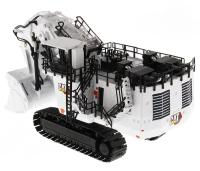 China DM85653 Limited White Mining Excavator Diecast Engineering Vehicle CCM Model 1/87 Scale for sale