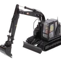 China DM 1/50 Construction Excavator Engineering Vehicle Model 85957K Black Collectible for sale