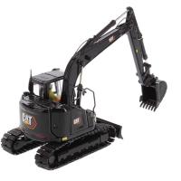 China DM 1/50 Construction Excavator Engineering Vehicle Model 85957K Black Collectible for sale