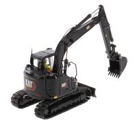 China DM 1/50 Construction Excavator Engineering Vehicle Model 85957K Black Collectible for sale