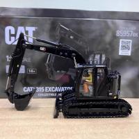 China DM 1/50 Construction Excavator Engineering Vehicle Model 85957K Black Collectible for sale