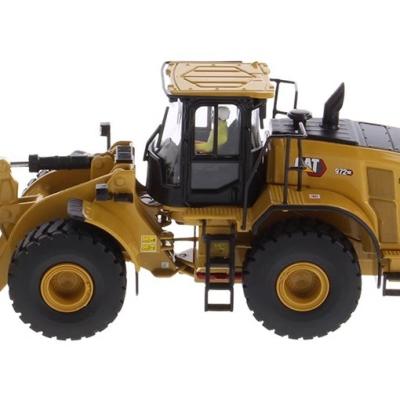 China DM 1/50 Scale Heavy Equipment Wheel Loader Alloy Shovel Model 85683 for Collectors for sale