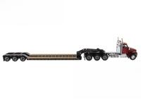 China Kenworth T880S American Kenworth Automated Tow Truck 1/50 Transport Model DM71061 with Booster for sale