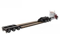 China Kenworth T880S American Kenworth Automated Tow Truck 1/50 Transport Model DM71061 with Booster for sale