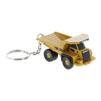 China DM Heavy Duty Hauler Key Ring Engineering Vehicle Alloy Model 85985 Miniature Dump Truck Keychain for sale