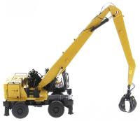 China DM MH3040 Material Handler Alloy Excavator Engineering Vehicle Model 1/50 Diecast 85958 for sale