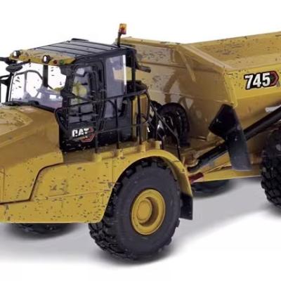China DM 1:50 Scale Articulated Truck Weathered Dump Truck Model 85704 Diecast Collectible for sale