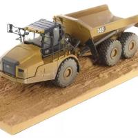 China DM 1:50 Scale Articulated Truck Weathered Dump Truck Model 85704 Diecast Collectible for sale