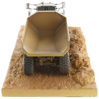 China DM 1:50 Scale Articulated Truck Weathered Dump Truck Model 85704 Diecast Collectible for sale
