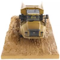 China DM 1:50 Scale Articulated Truck Weathered Dump Truck Model 85704 Diecast Collectible for sale