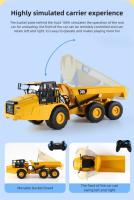China 745 Electric Dump Truck 1:24 Scale Remote Control Simulation Children's Toy 25004 for sale