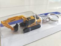 China DM Excavator Construction Vehicle Model Keychain Ornament 85981 Collectible Key Ring for sale