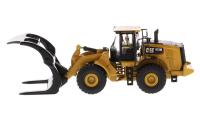 China DM 1:87 972M Wheel Loader Log Fork Engineering Vehicle Model 85950 for sale