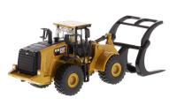 China DM 1:87 972M Wheel Loader Log Fork Engineering Vehicle Model 85950 for sale